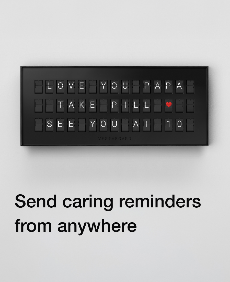 Vestaboard Note - Set the tempo for the ones you love